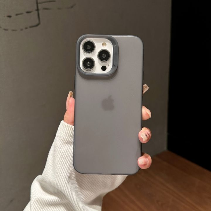 CrashStar Frosted Translucent Soft TPU Shockproof Phone Case For iPhone ...