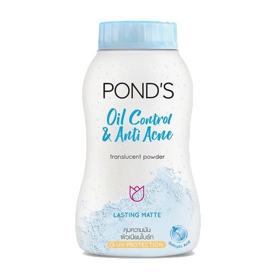 POND’S Oil Control & Anti Acne Translucent Powder 50g. (Blue ...
