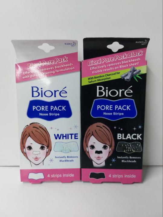 Biore Nose Pore Strips 4Strips | Lazada PH