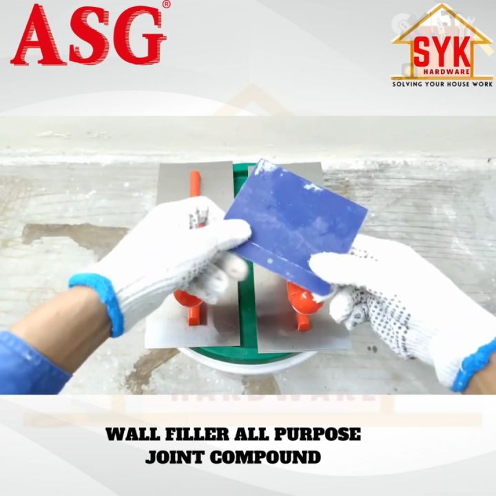 SYK ASG Wall Filler All Purpose Joint Compound Plaster Ready Mixed Wall ...