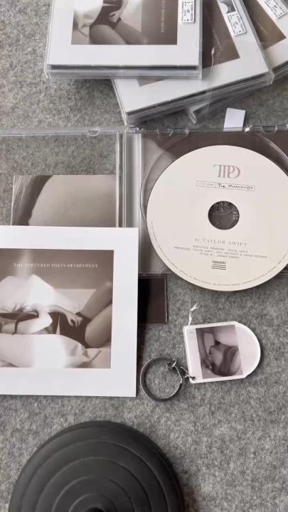 Original Taylor Swift TTPD The Tortured Poets Department CD + Bonus ...