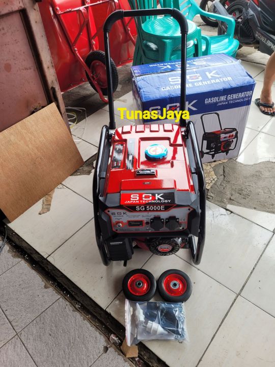 Genset SG5000E 3000Watt Generator Listrik Stater | Lazada Indonesia