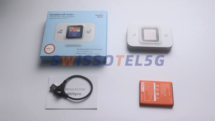 H809PRO 4G Pocket WIFI ใส่ซิม AIS DTAC ไวไฟพกพา wifi พกพา ไวไฟใส่ซิม ...