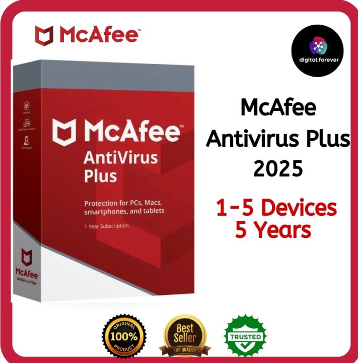 Mcafee Antivirus Plus 4 Years For Win/Mac (PC) | Lazada Singapore