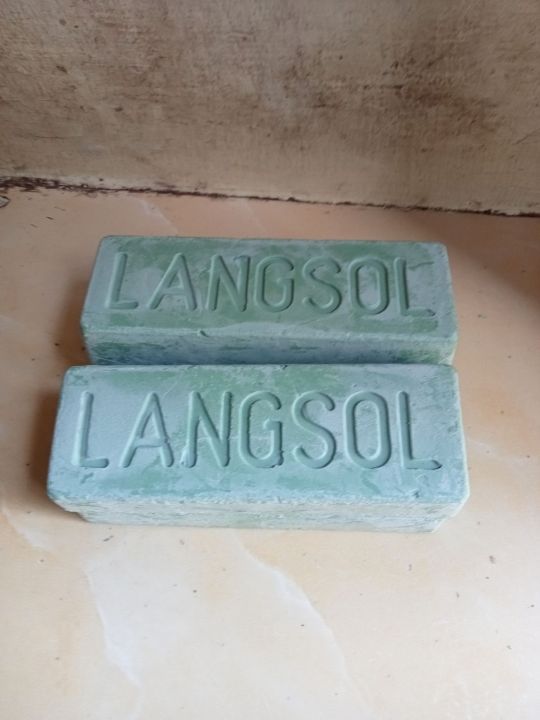 Langsol/Batu Hijau /Batu Poles Stainless | Lazada Indonesia