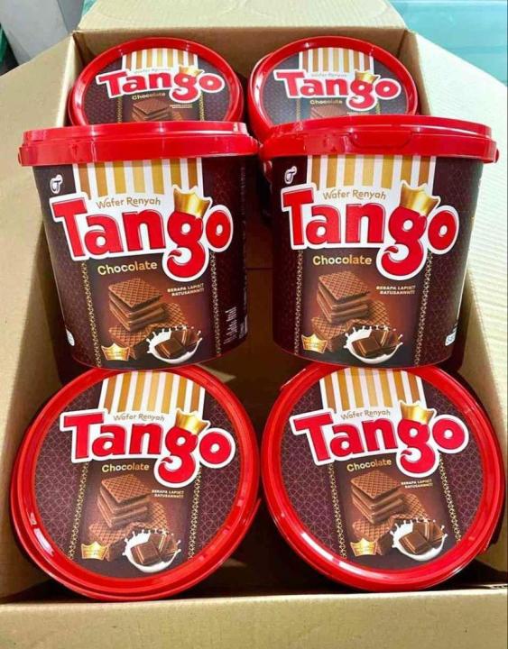 tango jar toples wafer renyah 1dus isi 6 toples | Lazada Indonesia