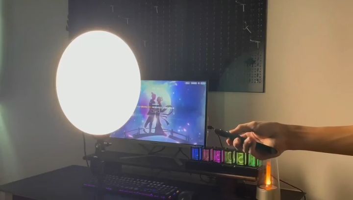 10/13/18 inch Round Panel Light LED Fill Lighting With Tripod Photo ...