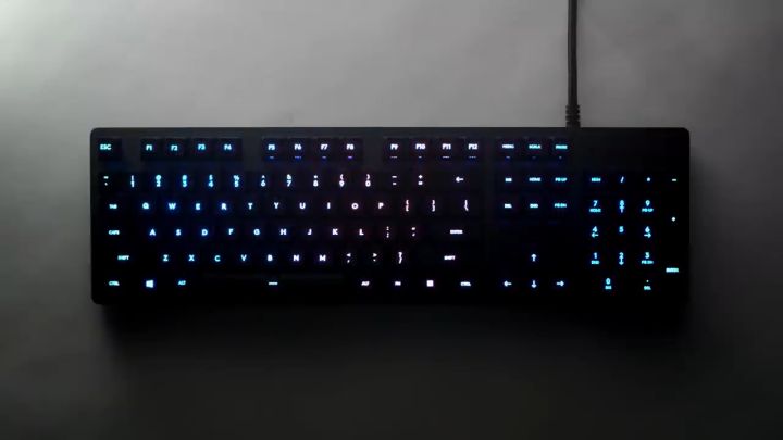 Logitech G512 CARBON LIGHTSYNC RGB Mechanical Gaming Keyboard [GX Blue ...