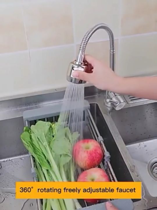 Kitchen Faucet Sink Flexible Sprayer Heavy Duty Single Cold Tap 360 ...