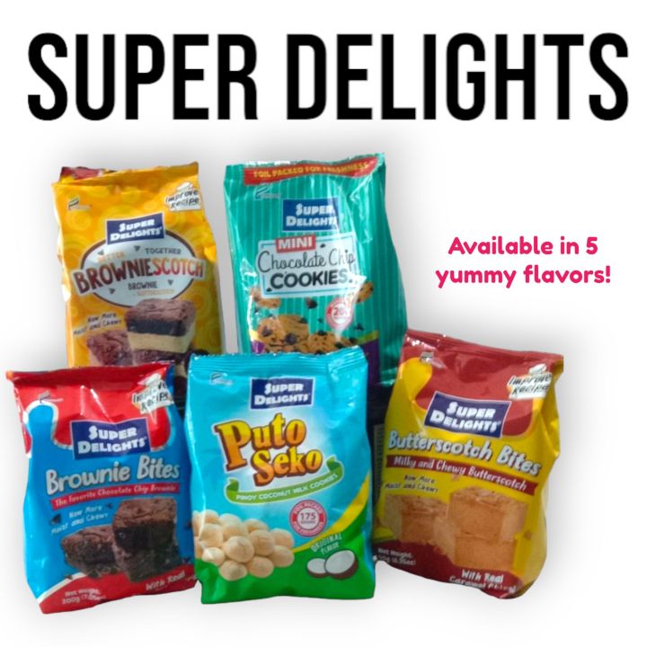 Super Delights (Pinoy's favorite Chocolate Chip Brownie food snacks ...