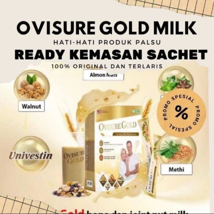 OVISURE GOLD SUSU OBAT VITAMIN TULANG DAN SENDI SYARAF KEJEPIT KERAM ...