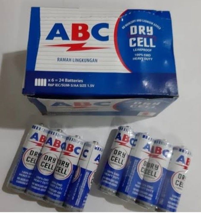 batre ABC biru AA / A2 1 biji | Lazada Indonesia