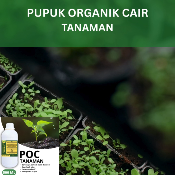 Pupuk Tanaman 500 ML /Pupuk Booster Tanaman Cepat tumbuh Lebat/Pupuk ...