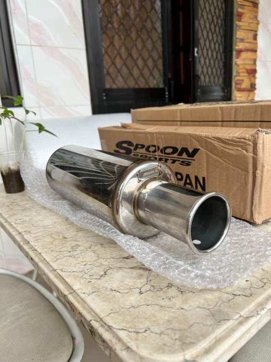 Spoon N1 Muffler w/ Spoon Badge | Lazada PH