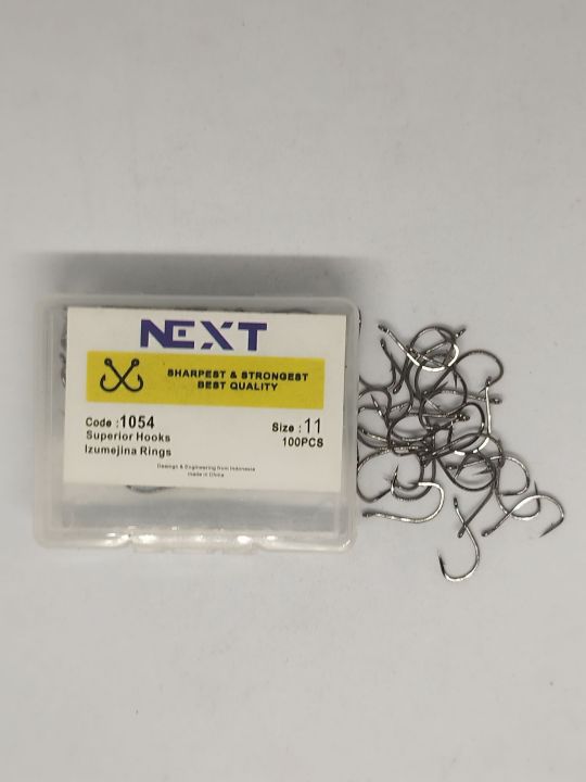 Kail Box No.11 Code.1054 ( 100 pcs ) untuk ikan emas & nila | Lazada ...