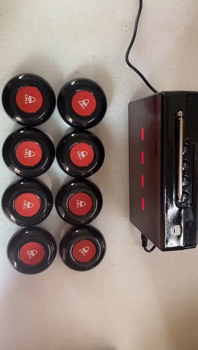 Daytech Restaurant Table Buzzer Wireless Calling System Waiter Service ...