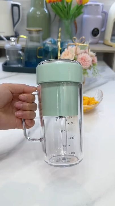 BLENDER Portable Gelas + Sedotan Juicer Mini Elektrik Alat Pembuat ...