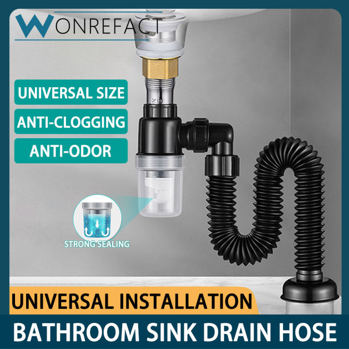 Universal Bathroom Sink Drainage Hose Drain Pipe Wash Basin Pipe Sink ...