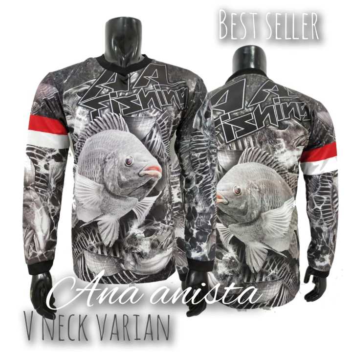 BAJU JERSEY MANCING MANIA NILA V NECK | Lazada Indonesia