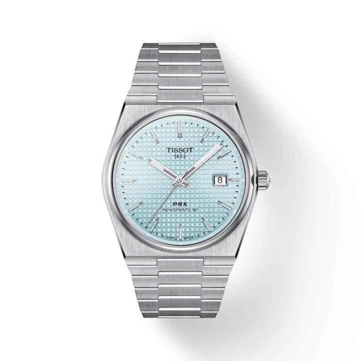 Tissot PRX Powermatic 80 (Ice Blue Waffle Dial) | Lazada Singapore