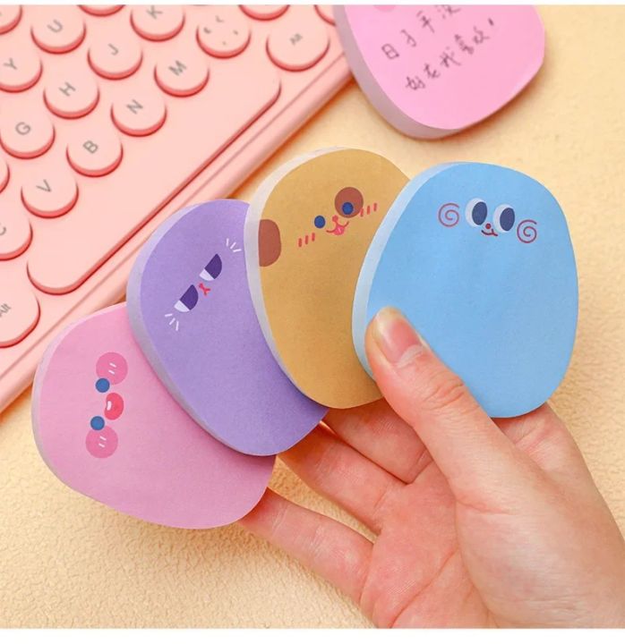 60/240 sheets Sticky Notes Cute Cartoon Colorful Memo Pad INS Kawaii ...