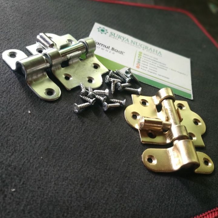 Grendel Besi Untuk Pintu/Jendela Motif Kupu 2 inch | Lazada Indonesia