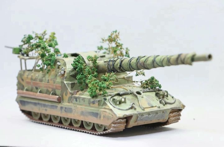 3D Printed S Series X Level Self-Propelled Howitzer 261 Project Tank ...