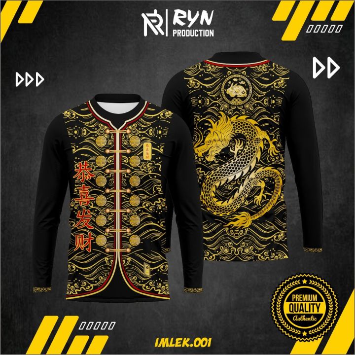 JERSEY IMLEK/JERSEY CNY/WARNA HITAM/BISA CUSTOM SESUAI REQUEST/SATUAN ...