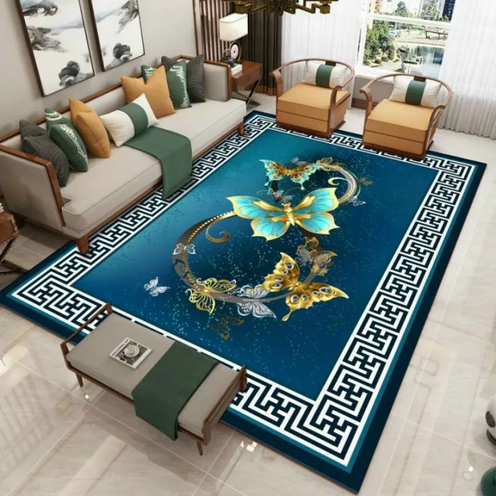 Thảm trải sàn 5D cao cấp 1m6x2m3 mẫu lá khoai | Lazada.vn