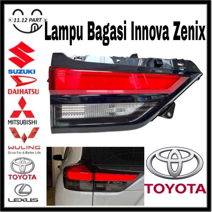 Stoplamp Lampu Bagasi Innova Zenix Original 2022 2023 kanan atau kiri ...