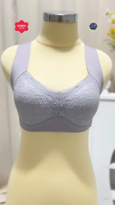 Sorex Exclusive Bra Busa Tipis Seamless Tanpa Kawat Kait 3 Full Cup ...