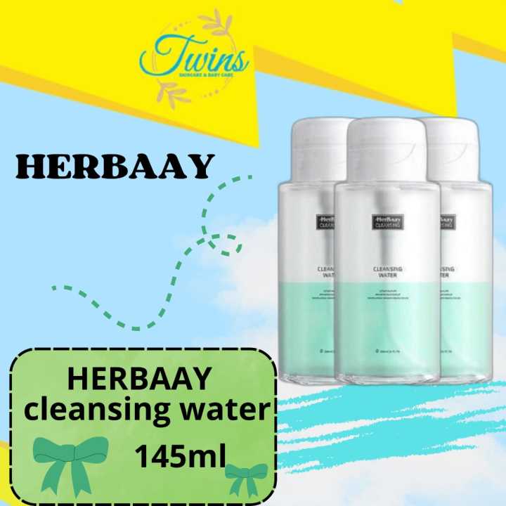 herbaay micellar cleansing/water 145ml | Lazada Indonesia