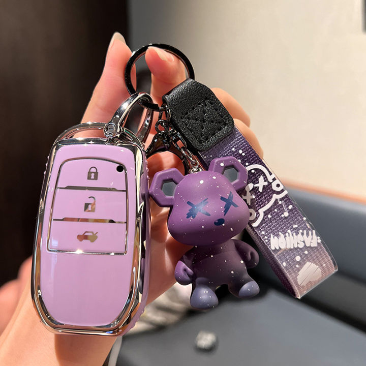 TPU Key Cover for Toyota Camry Corolla Levin Highlander - Stylish and ...
