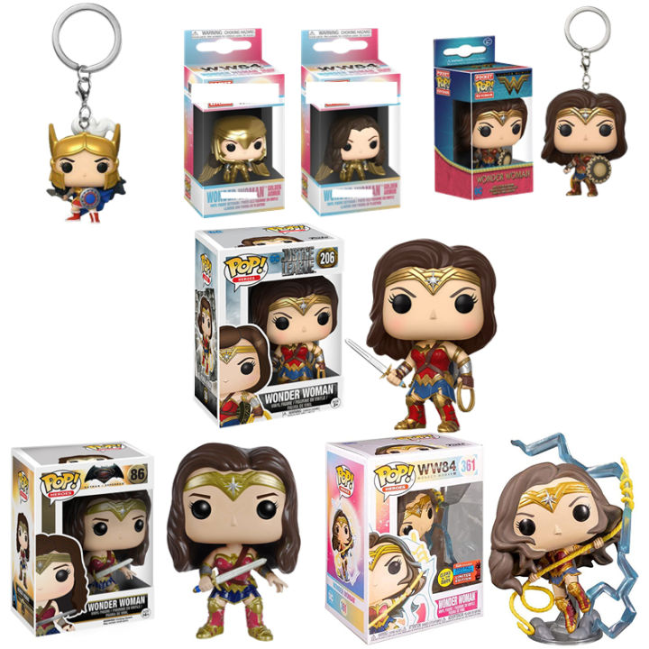 Funko Pop DC Wonder Woman Peripheral Wonder Woman Figurine Garage Kits ...