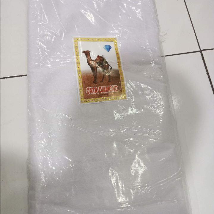 Kain Kafan Kain Mori Putih Kain Mori Kain Putih P. 30 M L. 90 Cm Kain ...