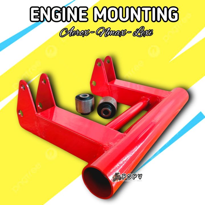 Engine Mounting AEROX NMAX NEW LEXI Variasi Penurun Shock Blakang Motor ...