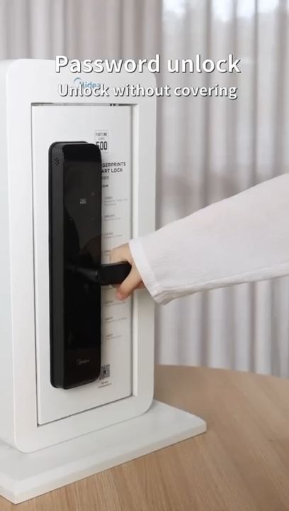 Midea BF211 NexGen SmartLock: High-Tech Keyless Entry Door Lock with ...