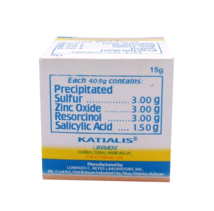 KATIALIS Ointment Antibacterial/Antifungal 15g | Lazada
