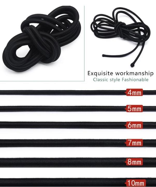 4mm-10mm Strong Elastic Rope Bungee Shock Cord Stretch String For DIY ...