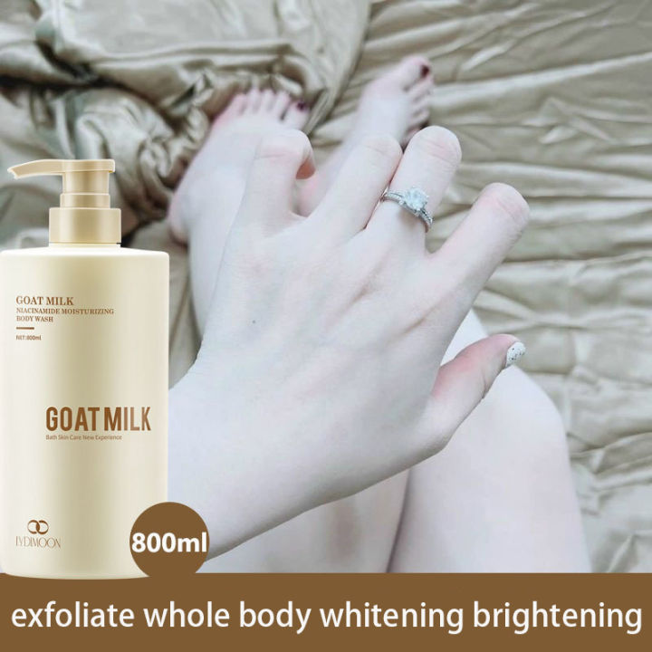 （permanent whitening）goat milk body wash whitening body wash ...
