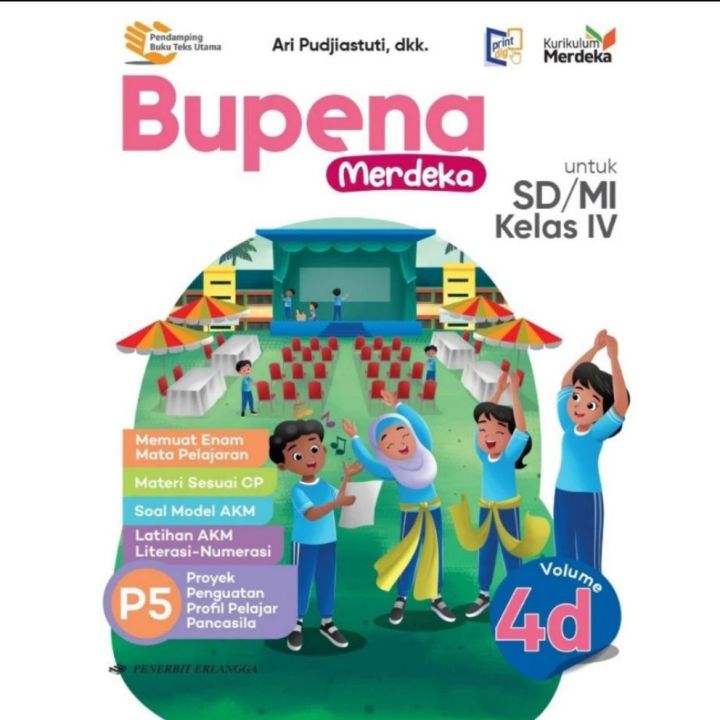 BUKU BUPENA MERDEKA 4D SD/MI KELAS 4 PENERBIT ERLANGGA | Lazada Indonesia