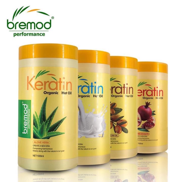 Keratin organic hot oil bremod hair treatment hair conditioner bremod ...