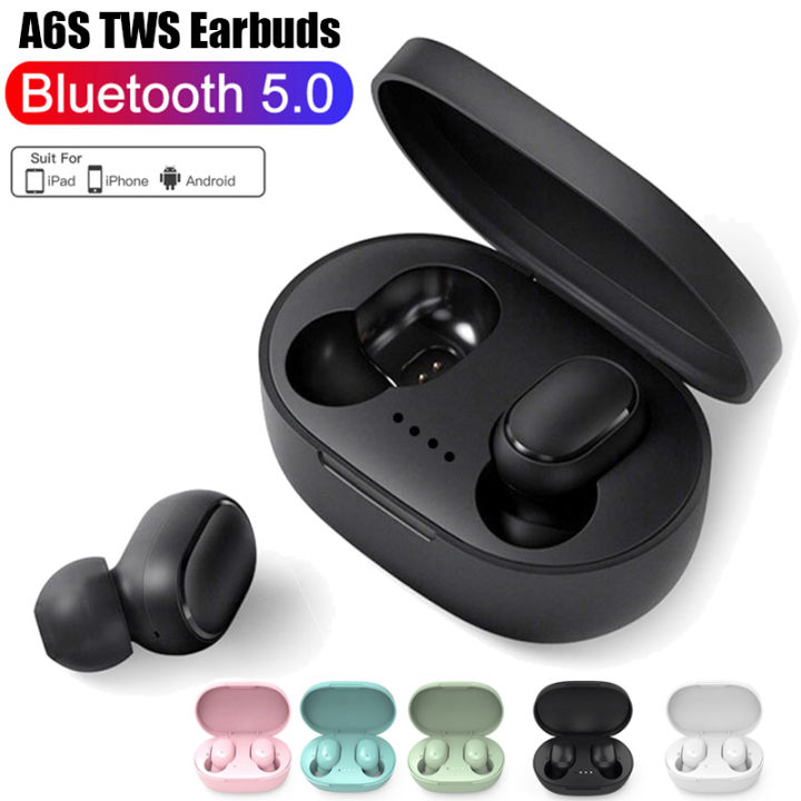 【Philippines Stock】A6s Wireless Earphone TWS Bluetooth Earbuds Noise ...