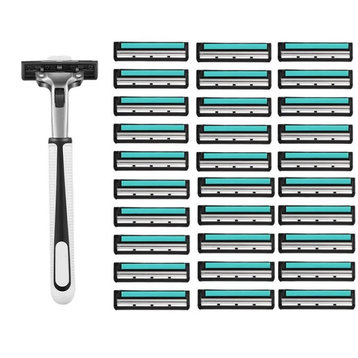 [German Import] Manual Shaver Double-Layer Shaver Men Shaver Stainless ...
