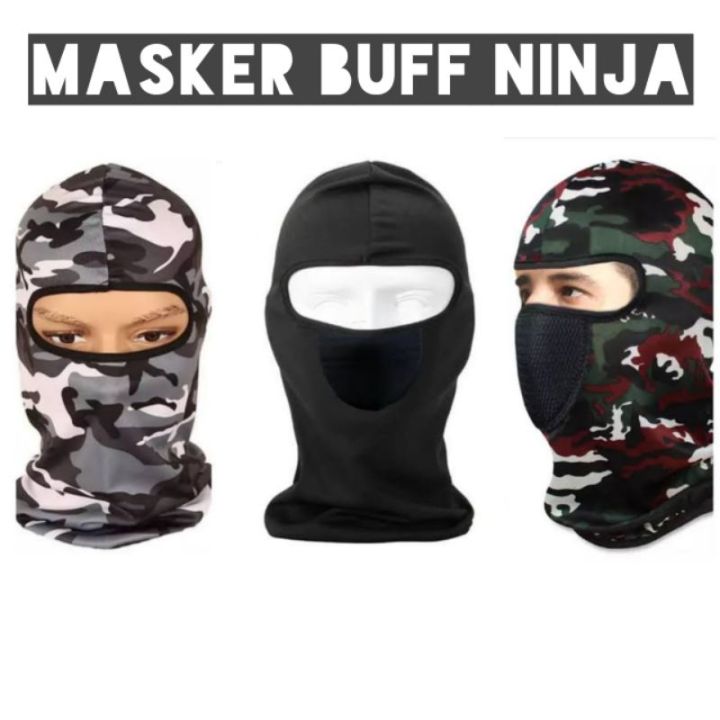 Buff Masker Ninja Motor Motif | Lazada Indonesia