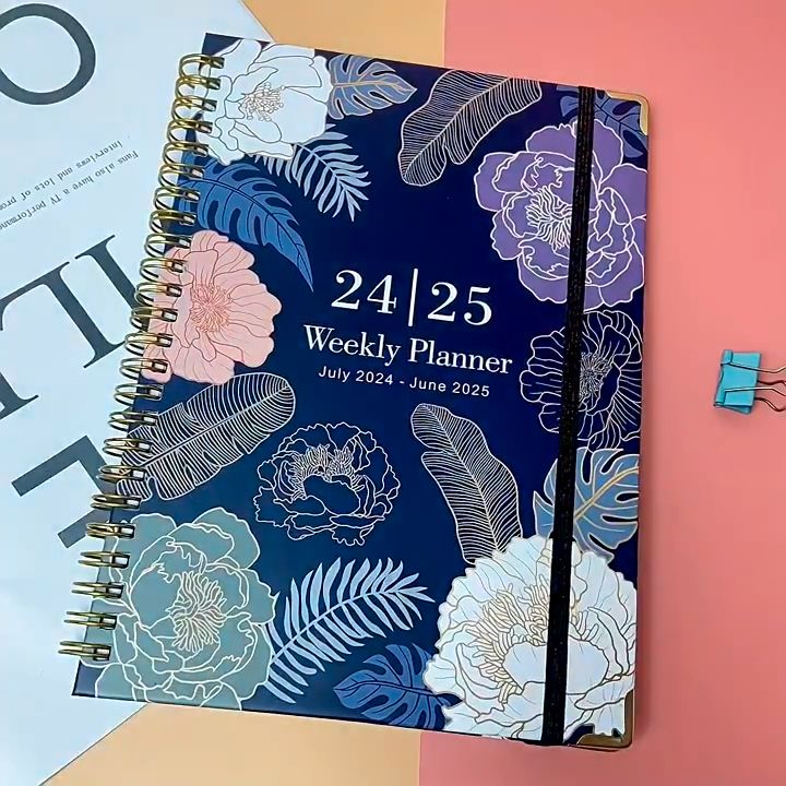 English Notebook 2025 English Notepad A5 Coil Diary Notebook Work ...