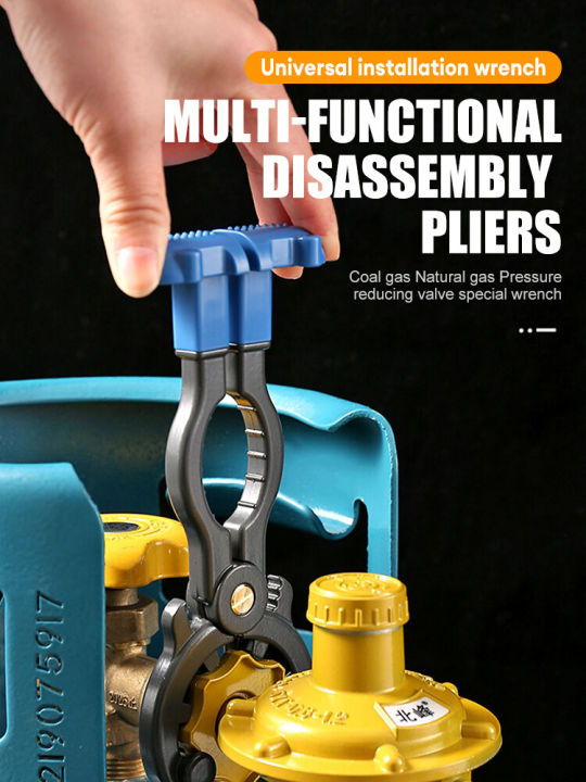 3 in 1 Multifunctional Gas Valve Wrench Gas Tank Pressure Reducing ...