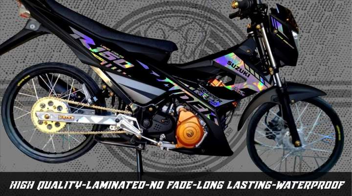 Suzuki Raider 150 Reborn DECAL STICKER NEW DESIGN1 | Lazada PH