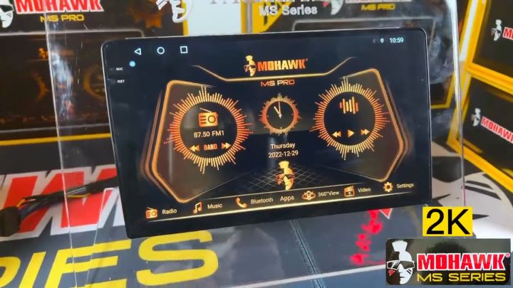 Mohawk MS PRO Series 2K Resolution QLED 360 Camera Car Android Player ...