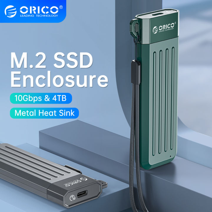 ORICO M2 SSD Case NVMe USB Type C Gen2 10Gbps PCIe SSD Enclosure M.2 ...
